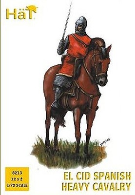 Hat El Cid Spanish Calvary - Plastic Model Military Figure Set - 1/72 ...