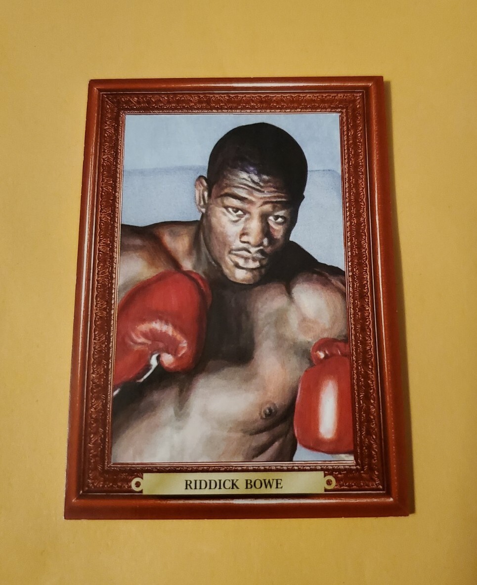 2010 Ringside Boxing Round 1 - Mecca Turkey Red #71 Riddick Bowe for ...