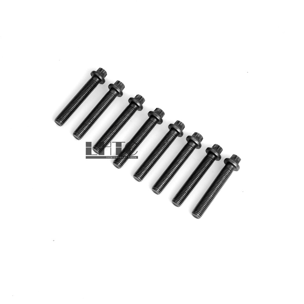 8pcs Connecting Con Rod Bolts Screws M9X50 WHT 001 319 For VW Audi 1.8 ...