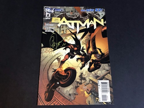 Batman #2 New 52 1st Print SIGNED by Greg Capullo VF/NM | eBay