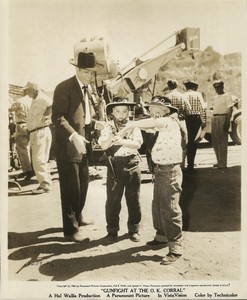 BURT LANCASTER & SONS in "Gunfight at the O.K. Corral" Origin. CANDID ...