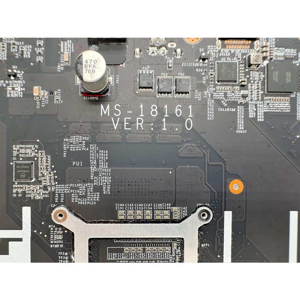 For MSI MS-18161 GT82 MS-1816 I7-8th Gen VER:1.0 Laptop Motherboard | eBay