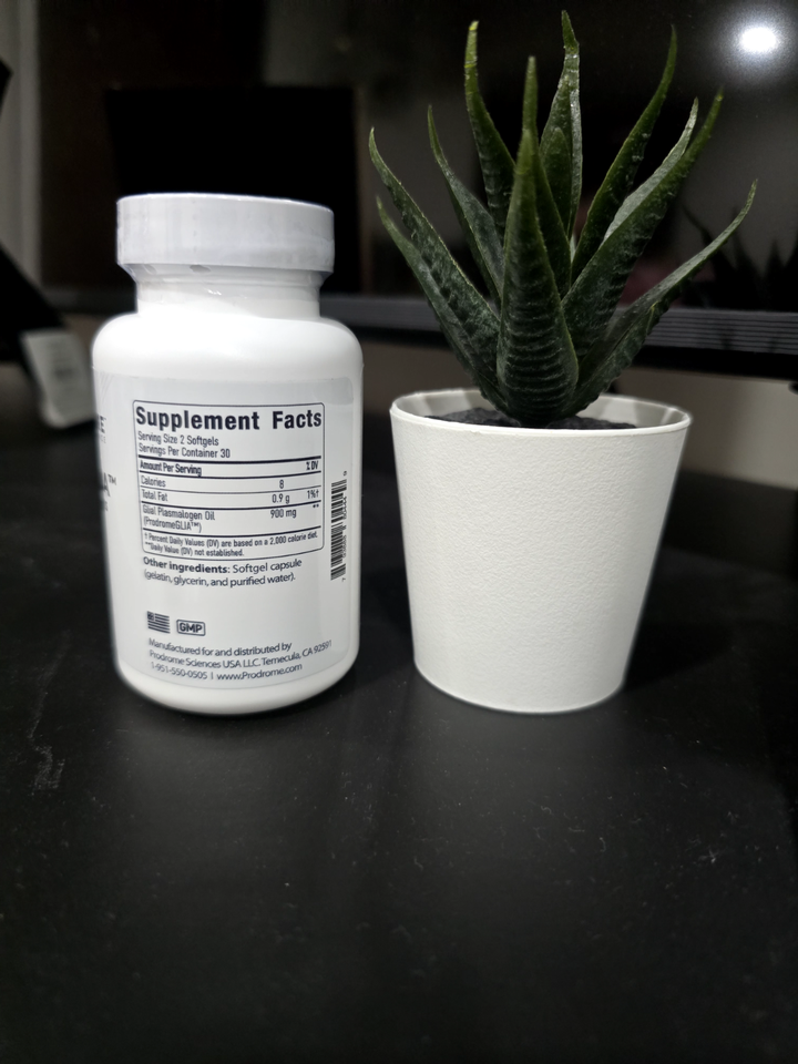 Prodrome science prodromeGLIA omega-9 plasmalogens 60 softgels free ...
