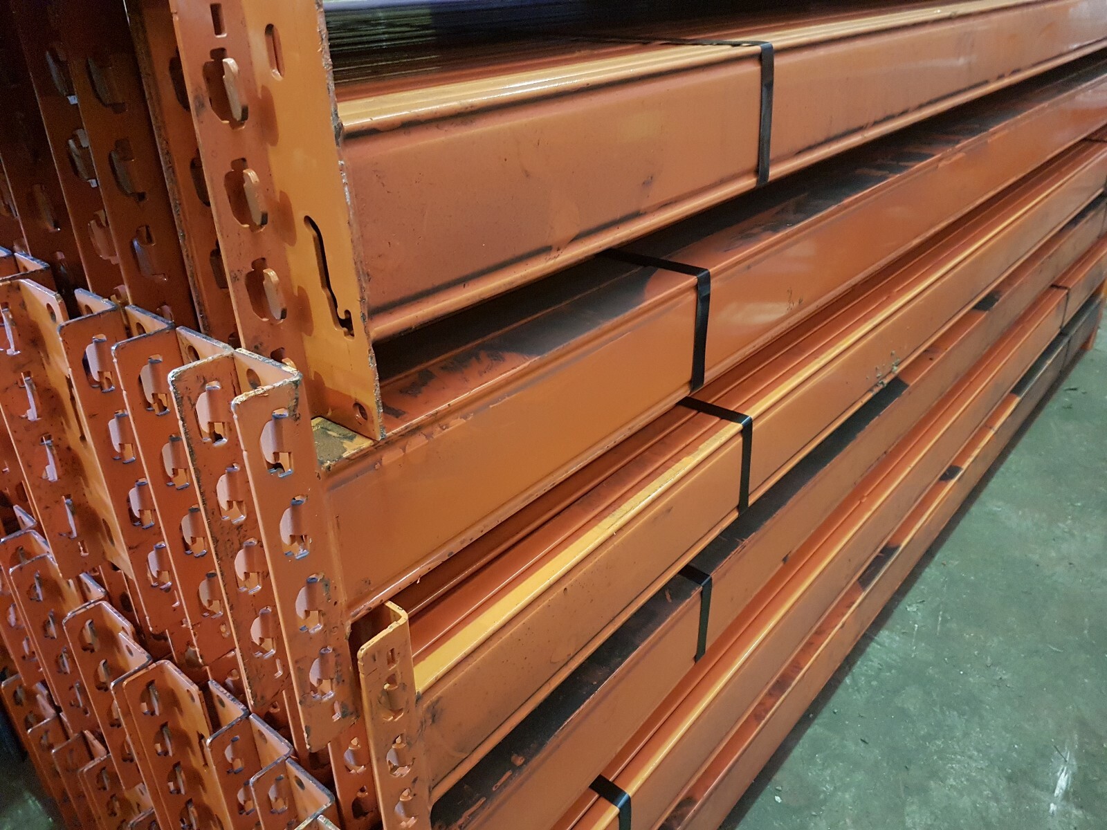 USED STOW PALLET RACKING BEAMS 2.8M | eBay UK