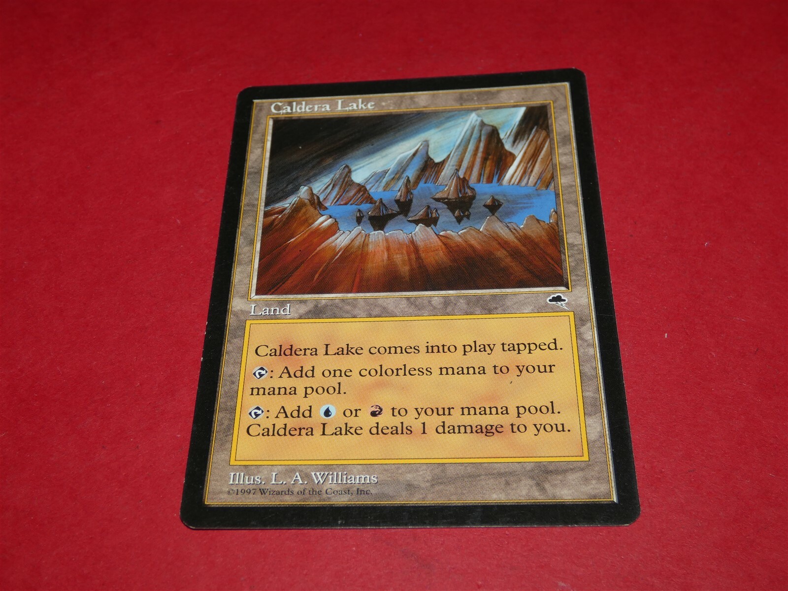 Magic the Gathering: MTG: Tempest: Caldera Lake | eBay