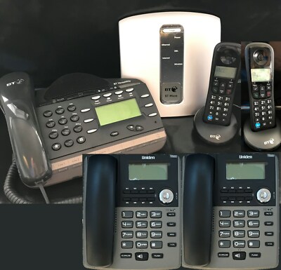 BT MICRO TELEPHONE SYSTEM small home 1 lines and includes 3 Wired + 2 ...