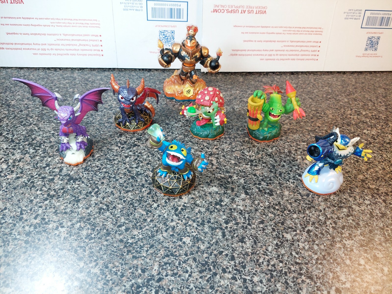 Skylanders Lot Of 7 Figures Orange Bottoms | eBay