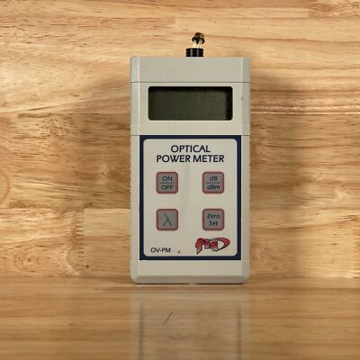 FIS 18513HR OV-PM White Wireless Handheld Digital Optical Power Meter ...