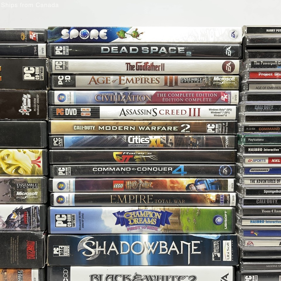 23.2 Lbs. Lot of Assorted PC Games | eBay
