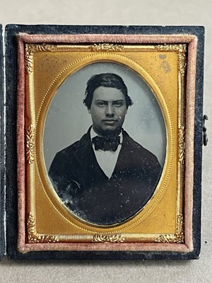 Man Ambrotype Photo Complete Case | eBay