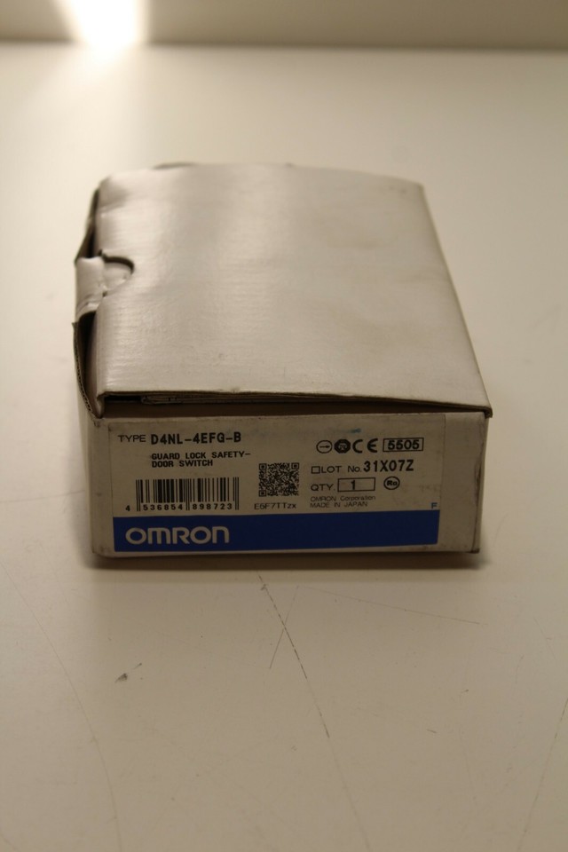 Omron D4NL-4EFG-B Guard Lock Safety Door Switch New in box | eBay