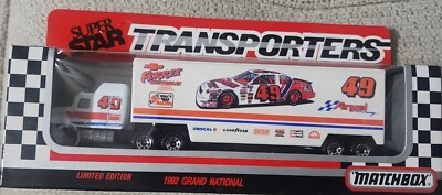 Matchbox Ed Ferree #49 1992 Grand National Series Transporter | eBay