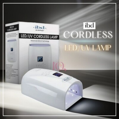 IBD LED/UV Cordless Lamp 48W - Nail Lamp Brand New Product 2024 | eBay
