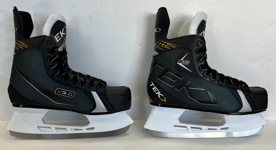 New Powertek Ice Hockey Skates size 12 D senior V3.0 Tek mens ...