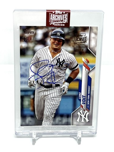2022 Topps Archives Signature Series Auto /47 - Luke Voit - Yankees ...