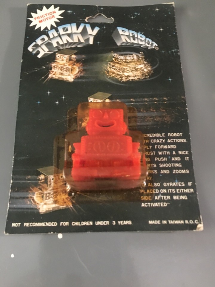 Friction Motor Sparky Robot | eBay