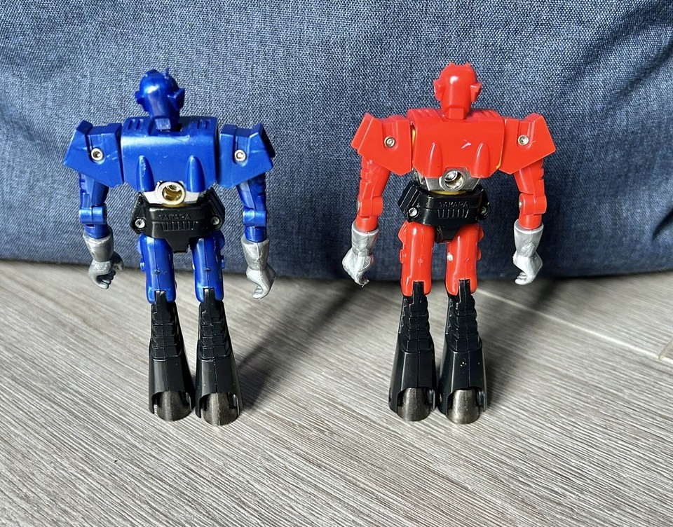 Takara Microman Micro Brog Red & Blue figures japan 70s’ / Micronauts ...