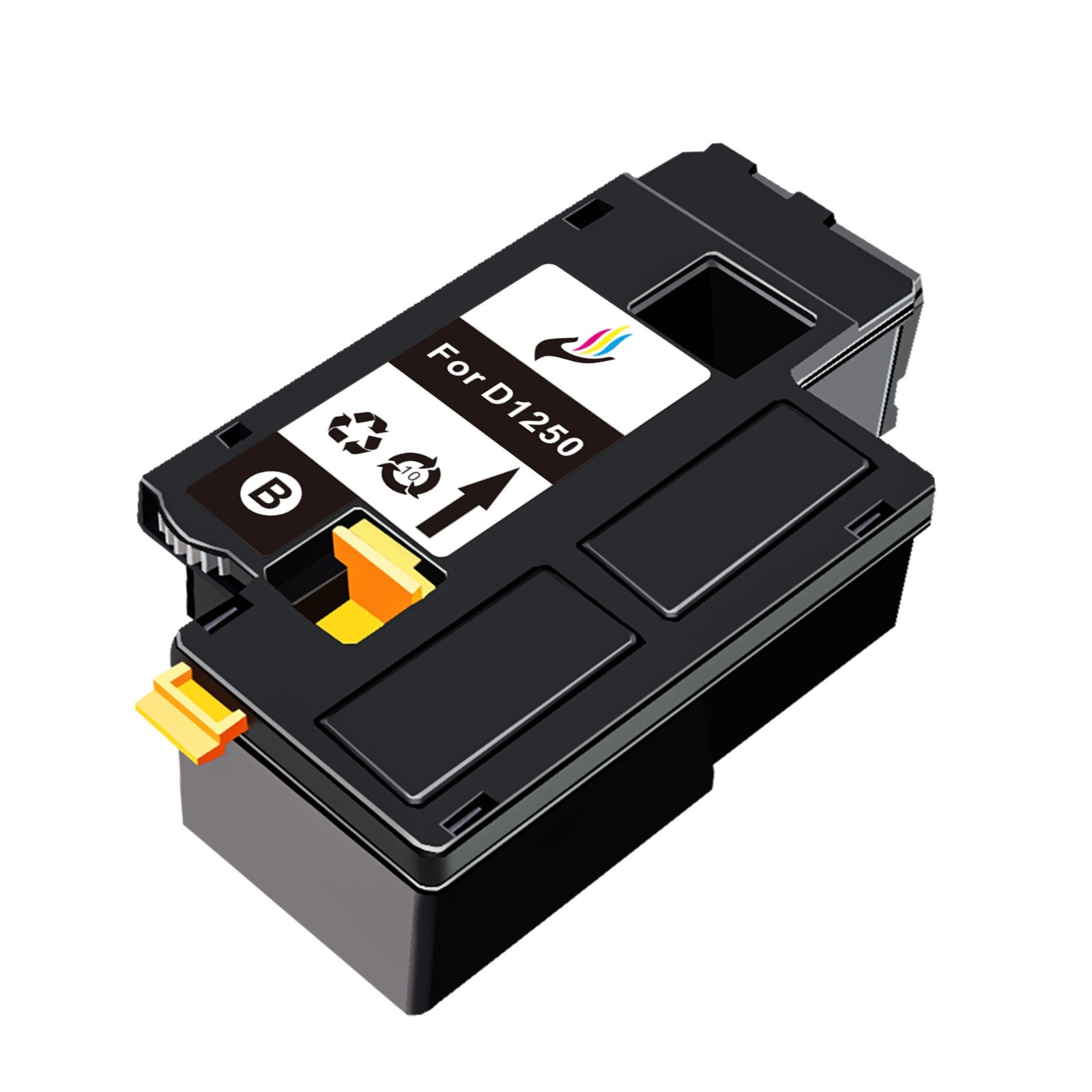 4 Toner Cartridges Set 1250 C1765nf C1760nw For Dell Laser 1250c ...