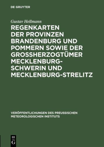 Veröffentlichungen Des Preussischen Meteorologischen Instituts Ser ...