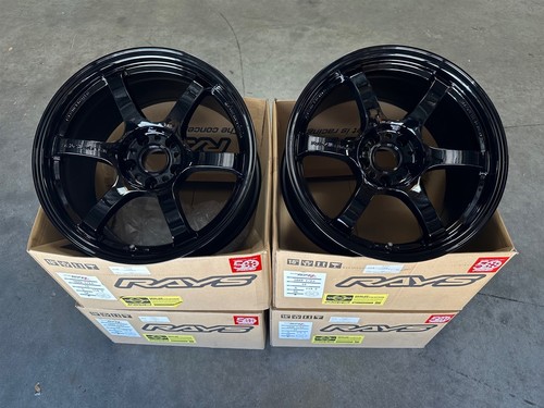 RAYS GRAMLIGHTS 57DR 18x9.5 5x114 +12 08-15 EVOLUTION 10 X WHEELS RIM G ...