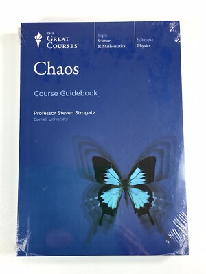 Great Courses: Chaos: Science / Physics no. 1333 4 DVD set + Course ...