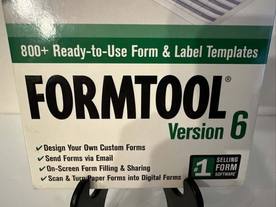 FORMTOOL Version 6 Software 800+ Ready To Use Form & Label Templates ...