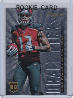 MIKE EVANS ROOKIE CARD 2014 Prestige DRAFT PICKS RC Tampa Bay ...
