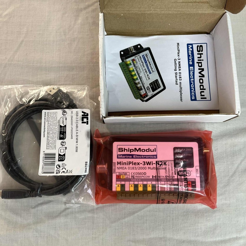 ShipModul Miniplex 3Wi-N2k - NMEA-0183/2000 Multiplexer | eBay Australia