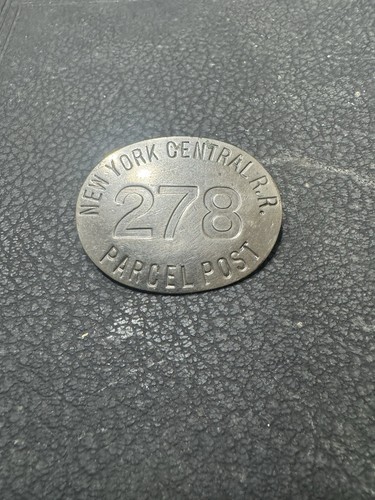 “Rare” New York Central R.R. Parcel Post Badge | eBay