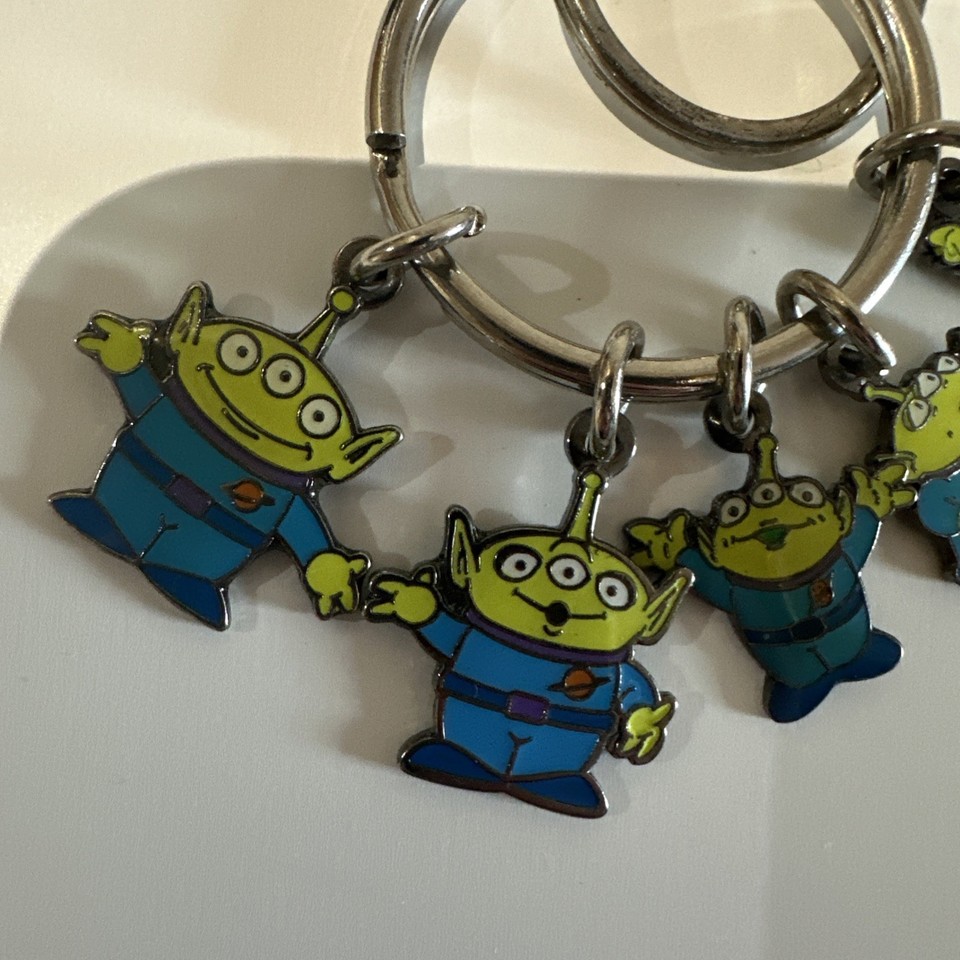 Toy Story Aliens Key Ring Disney Pixar 5 Alien Charms | eBay UK