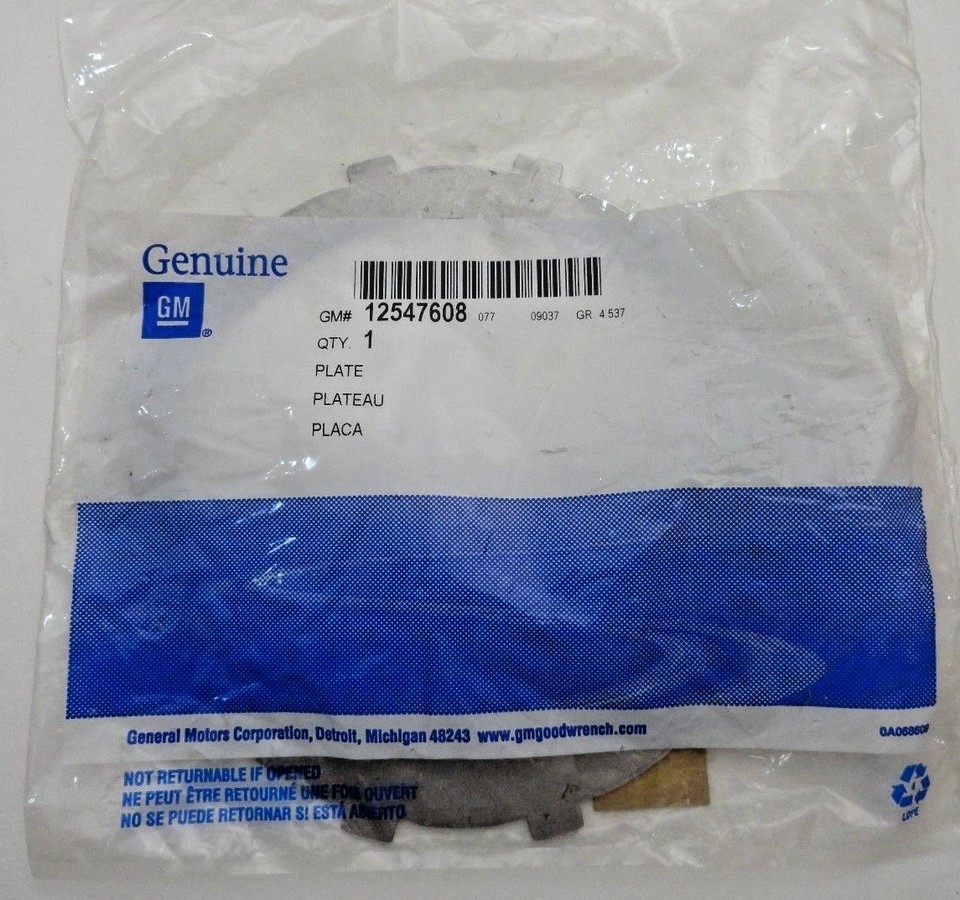( 1 ) GENUINE GM 12547608 TRANSFER CASE DRIVE CLUTCH STEEL PLATE | eBay