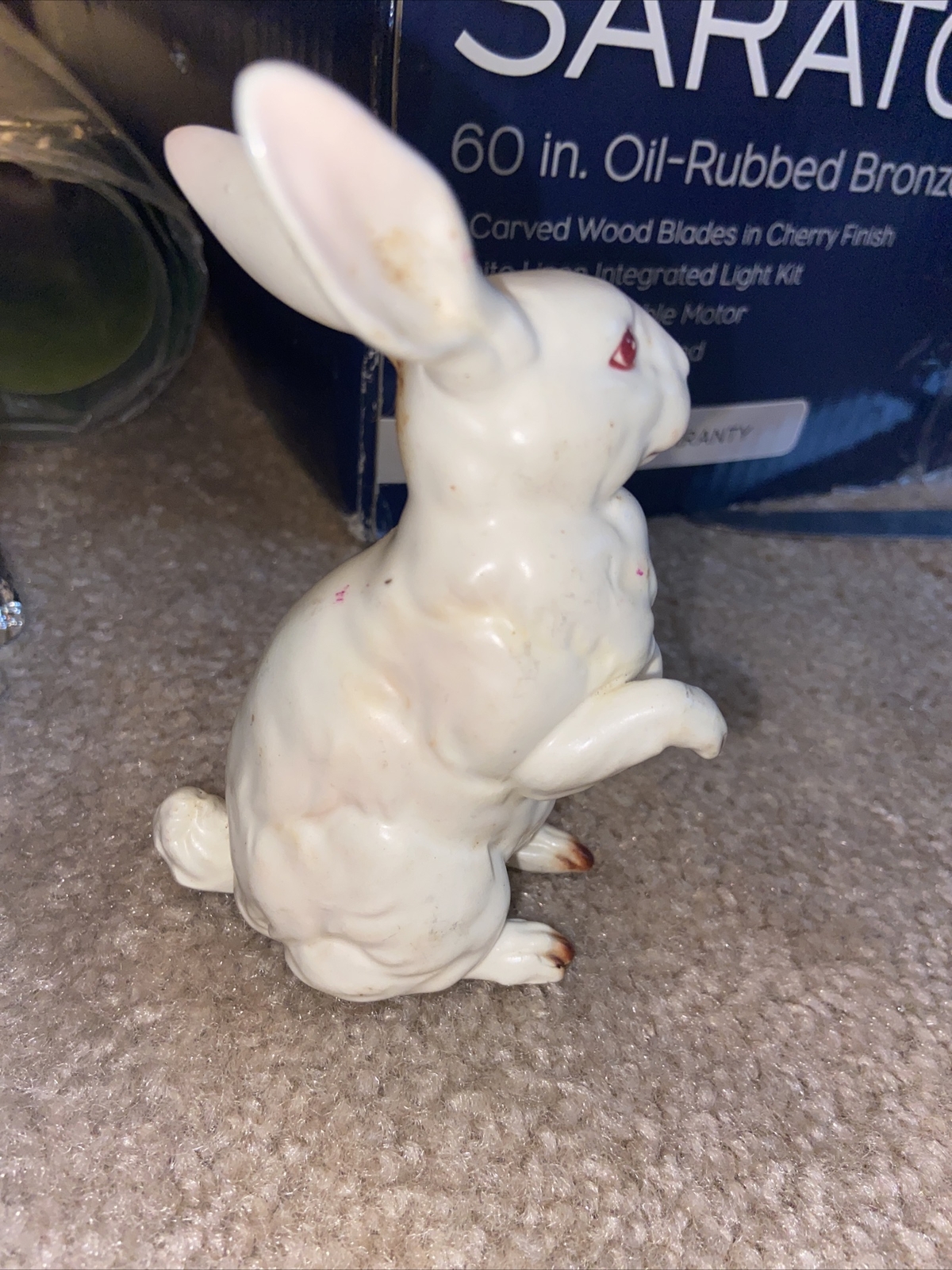 Vintage 1960’s Lefton Rabbit Figurine 4x2.5" | eBay