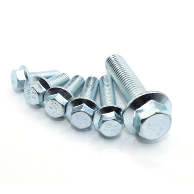M14 FINE PITCH HIGH TENSILE THREAD FLANGED HEX BOLTS GRADE 10.9 DIN ...
