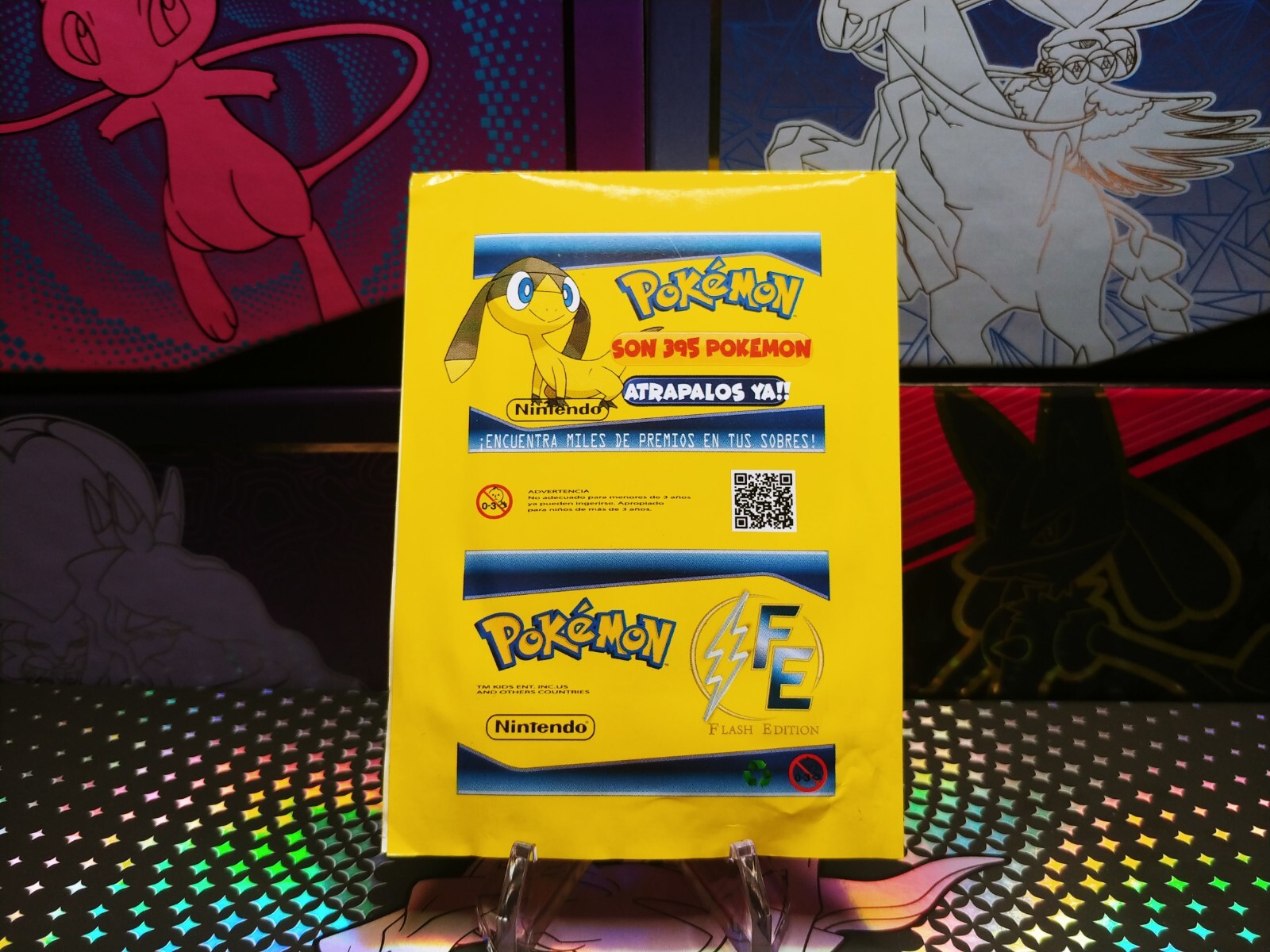 Pokemon Pokedex Album Sticker yellow pack new factory sealed (random ...