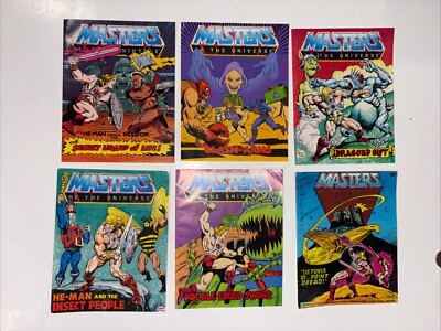 Vintage 1980s MOTU He-man Mini Comics Lot Of (6) Good Condition. | eBay