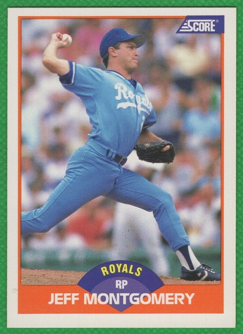 1989 Score - #367 Jeff Montgomery for sale online | eBay