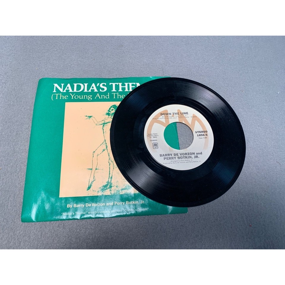 Young and the Restless Theme song 7" Vinyl Record By Barry De Vorzon ...