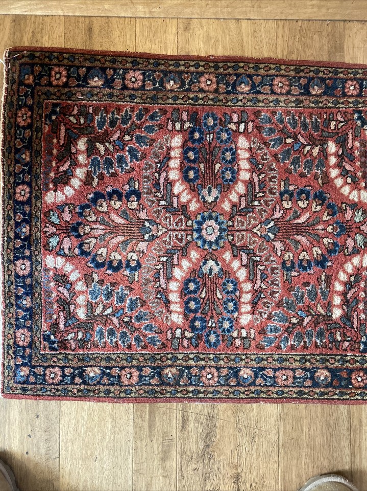 AntiquecRed wool prayer Rug /Islam prayer rug | eBay