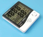 HTC-1 Thermometer Hygrometer Weather Station Temperature Humidity Desk ...