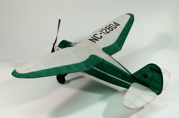 Dumas #301 Stinson Reliant SR-10 Scale Rubber Powered Flying Model Kit ...