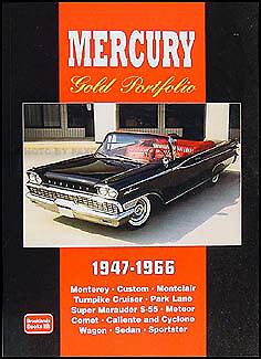 Book of 62 magazine articles on Mercury 1947-1966 Marauder Monterey ...