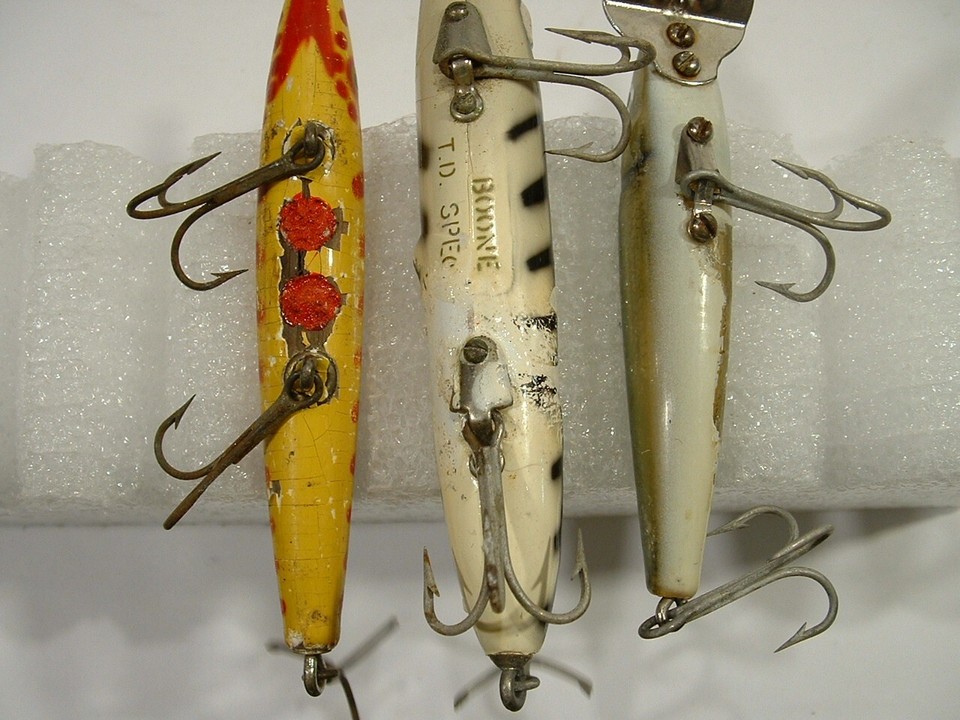 Vintage Preowned Cisco Kid/Boone/??? Fishing Lure Lot | eBay