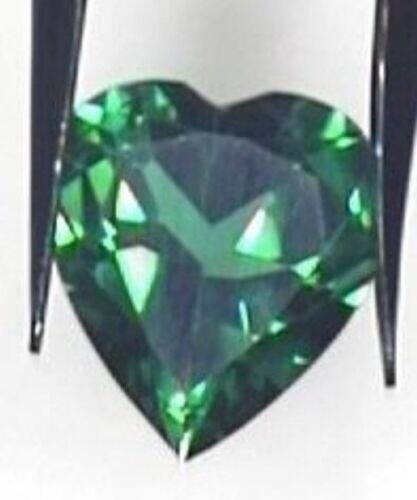 GREEN TOPAZ 4 MM HEART CUT VVS BEAUTIFUL COLOR 4 PIECE SET F-4302 | eBay