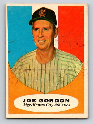 1961 Topps #224 Joe Gordon | eBay