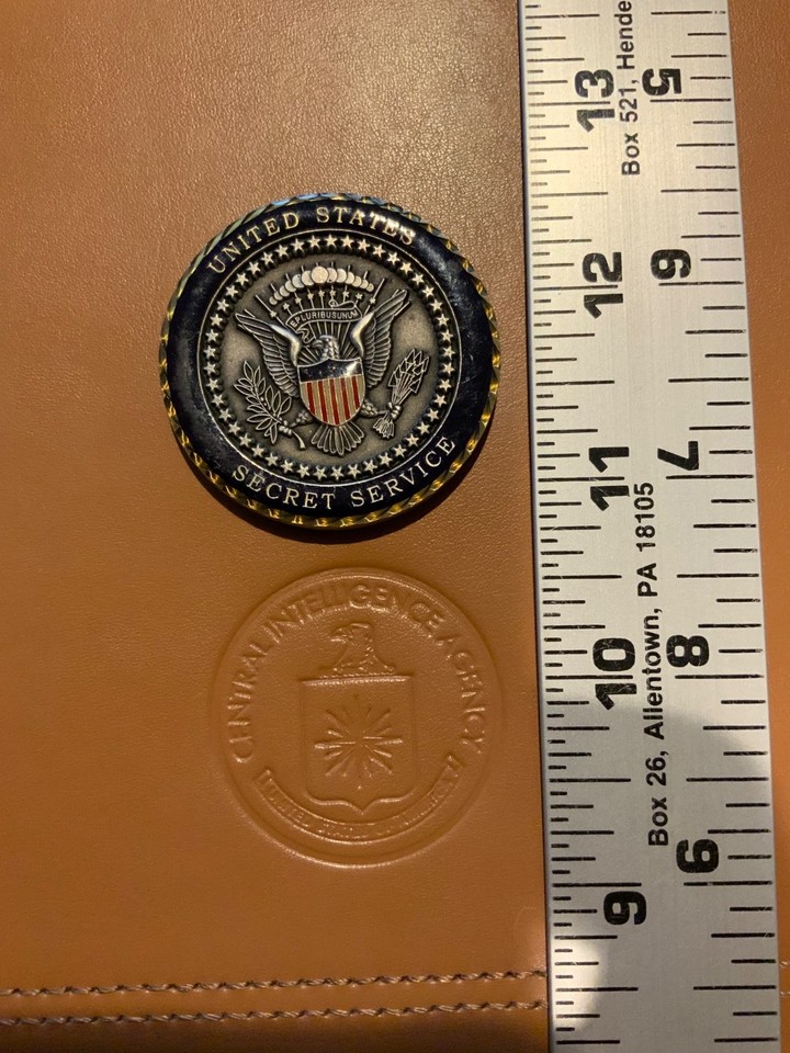 Central Intelligence Agency CIA US Secret Service Intelligence Coin ...