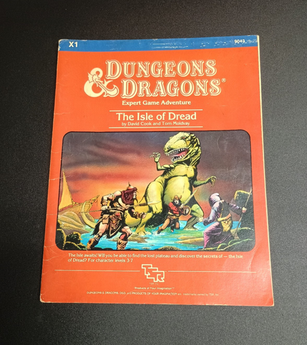 D&D Vintage Dungeons & Dragons X Modules -X1, X3,X4,X5, X7,X8,X11,XL1 ...