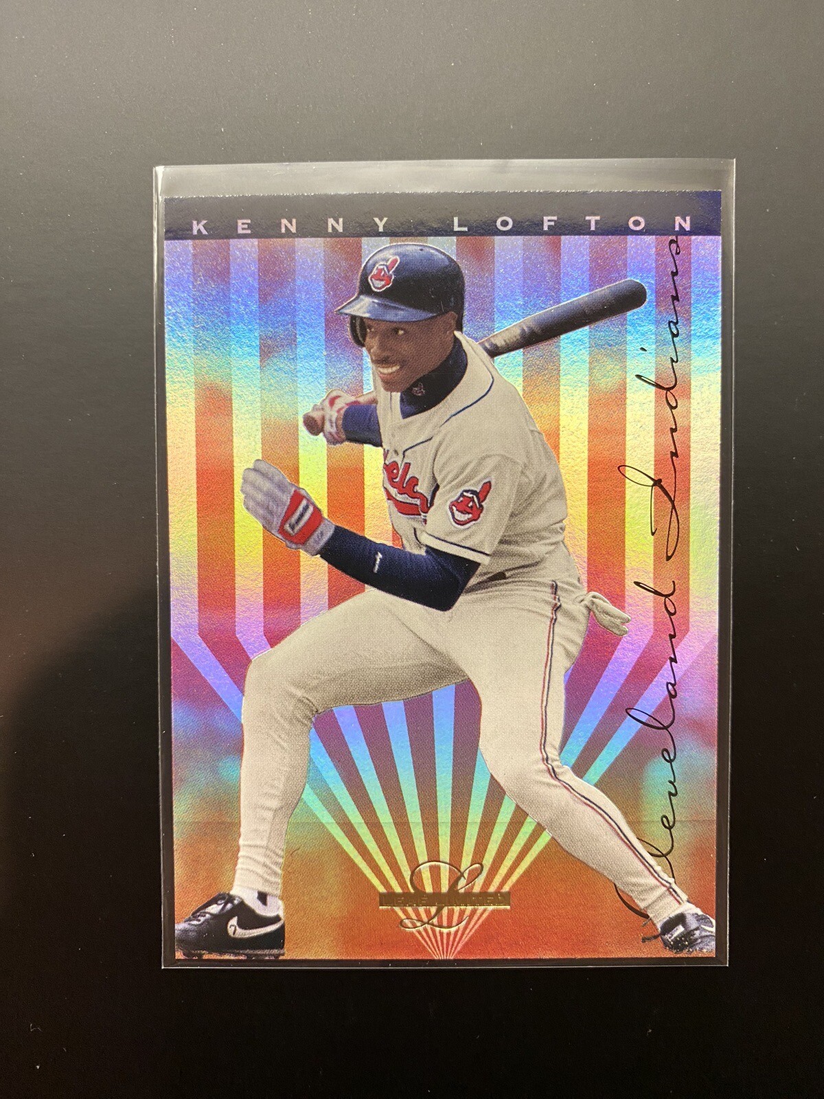 1995 Leaf Limited FOIL #12 Kenny Lofton Baseball Card '90s Vintage ...