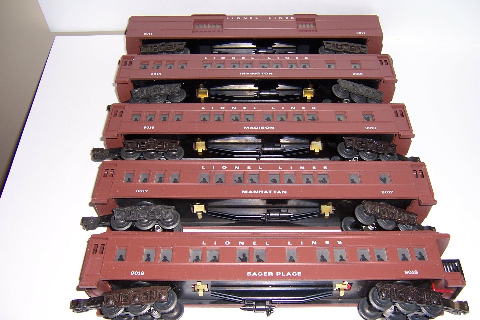 Lionel O Scale 5 car set Madison cars | eBay