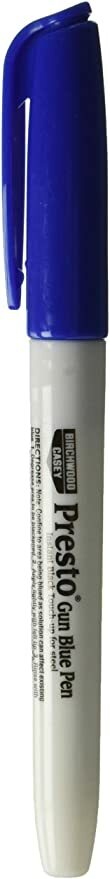 Birchwood Casey Presto Blue Touch up Paint Pen - for Bluing Gun, Pistol ...