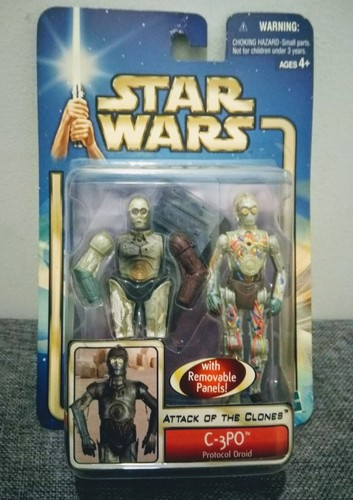 Star Wars C-3PO Protocol Droid. Attack of the Clones. NEW in Box ...